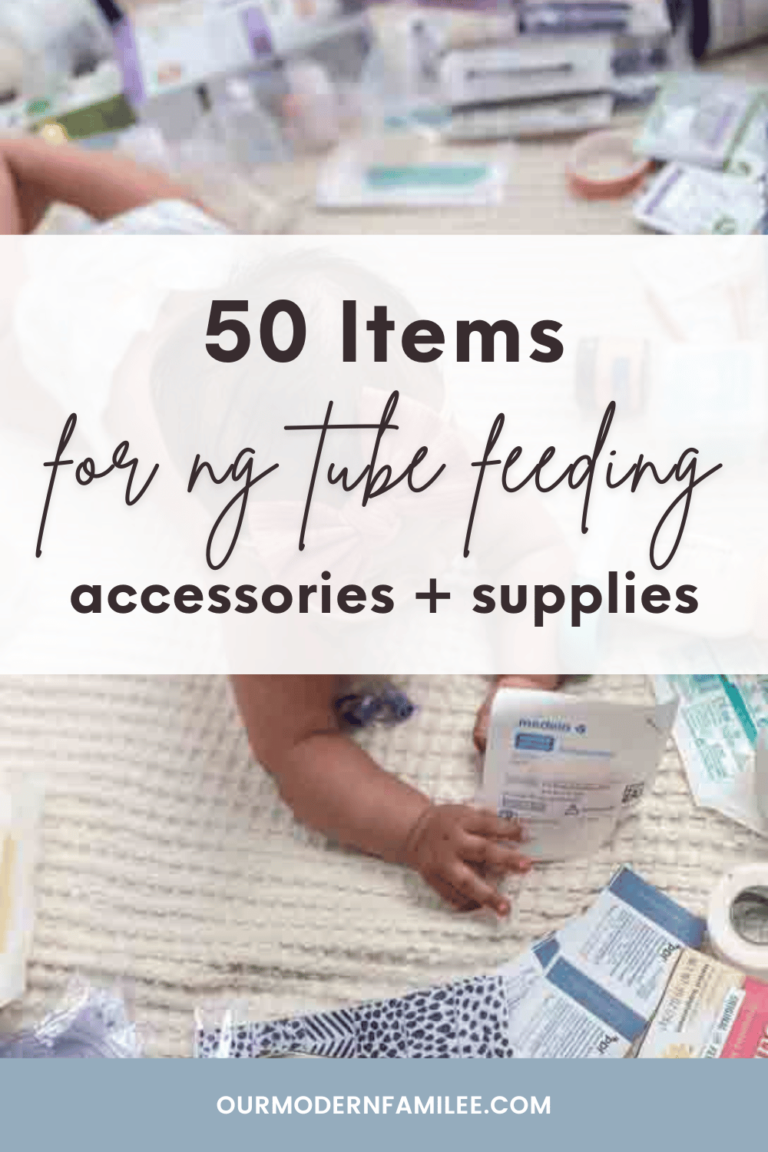 50 Feeding Tube Accessories and Extras to Support an NG Baby