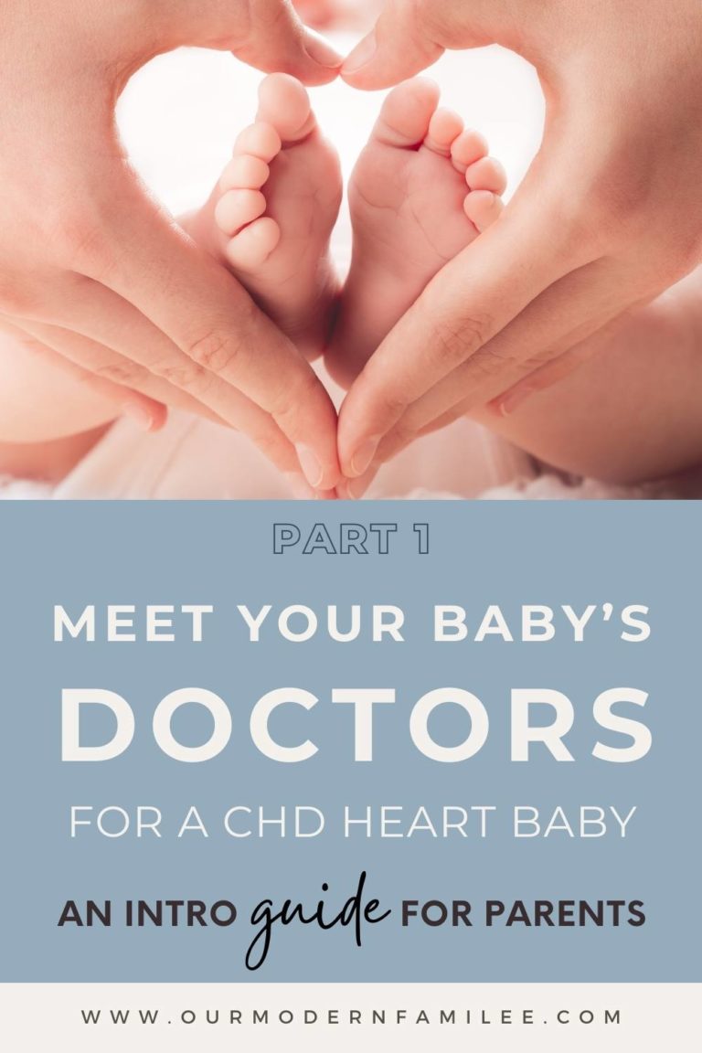 Meet Your Baby’s CHD Medical Team, Part 1: Home Edition