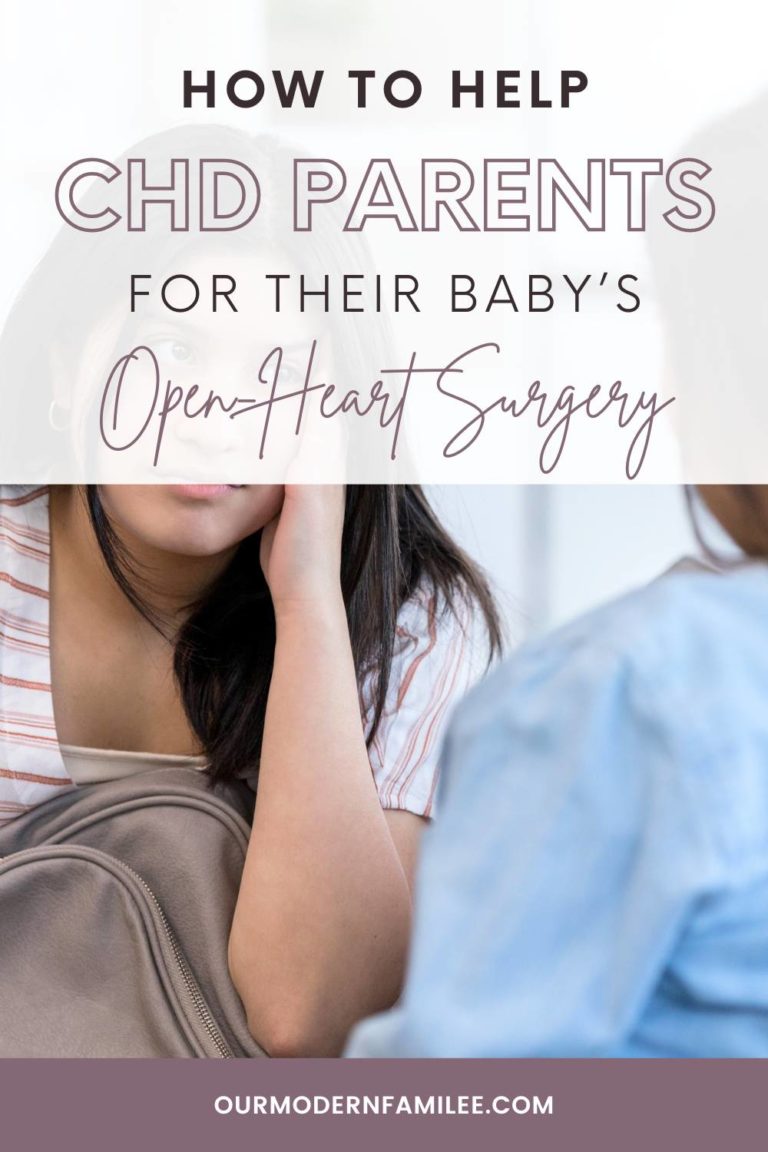 How to Support Parents When Their Baby Needs Open Heart Surgery